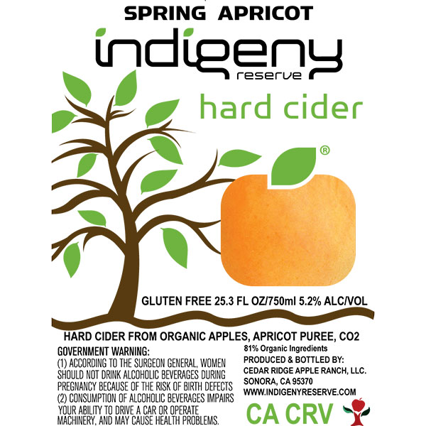 Hard Cider | Northern and Central California, Bay Area | Indigeny Reserve