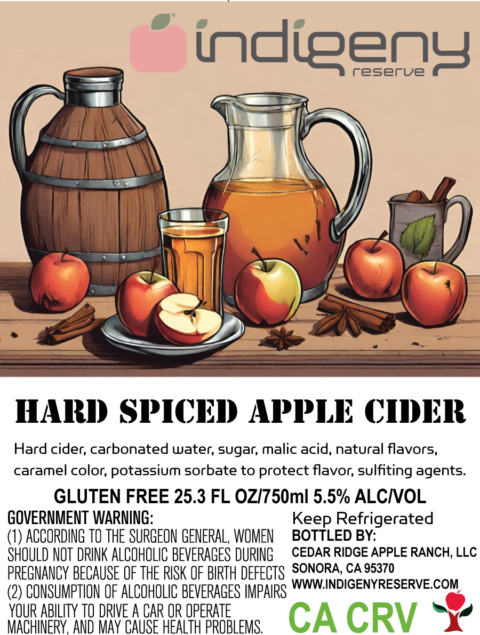 Hard Cider | Northern and Central California, Bay Area | Indigeny Reserve
